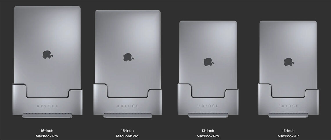 How to turn a MacBook Pro / Air into a desktop / IMAC [vertically dock]