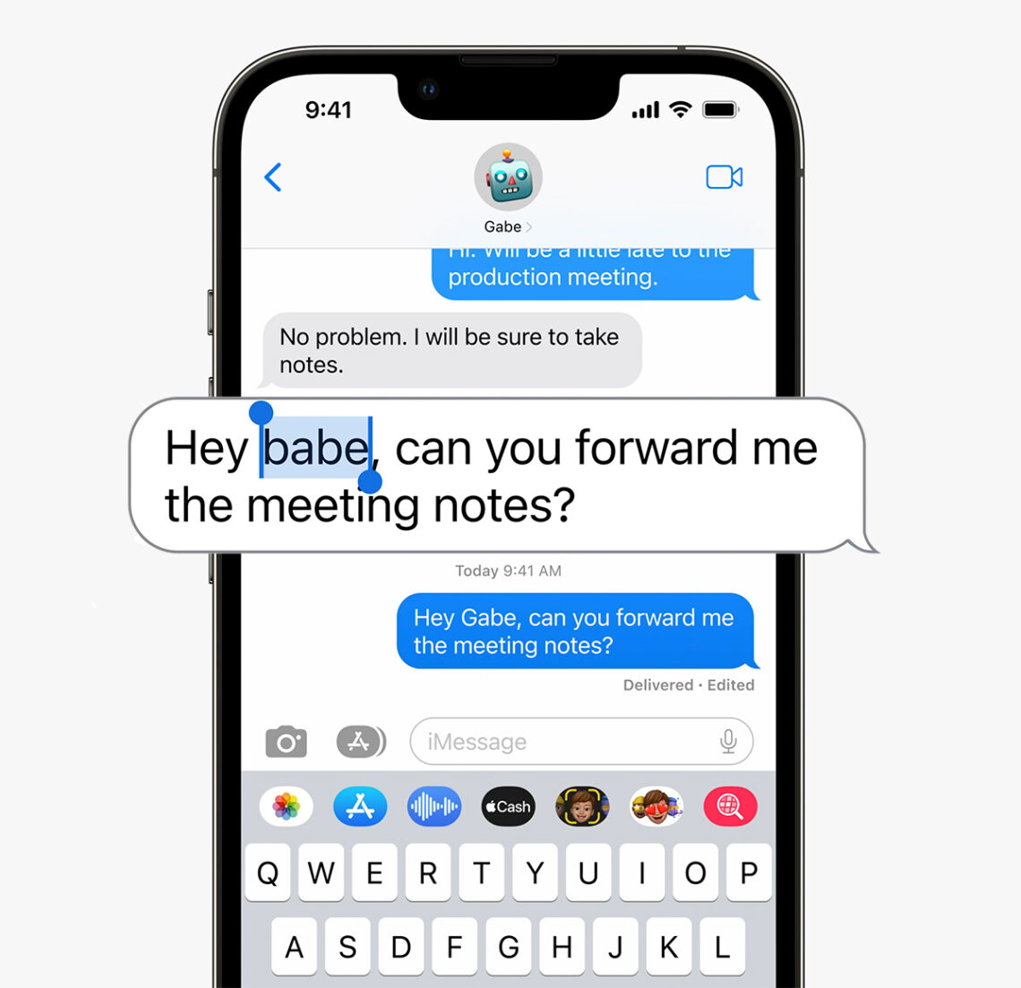 iMessage in iOS 16 - Edit, Undo Send and Unread